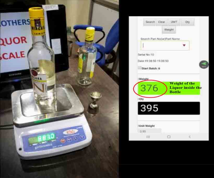 Liquor Scale No 1 Very Comfortable Product
